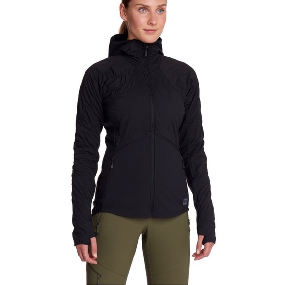 MEC | Jackets & Coats | Mec Obsession Puffer Hoodie Ws M Black Polartec ...
